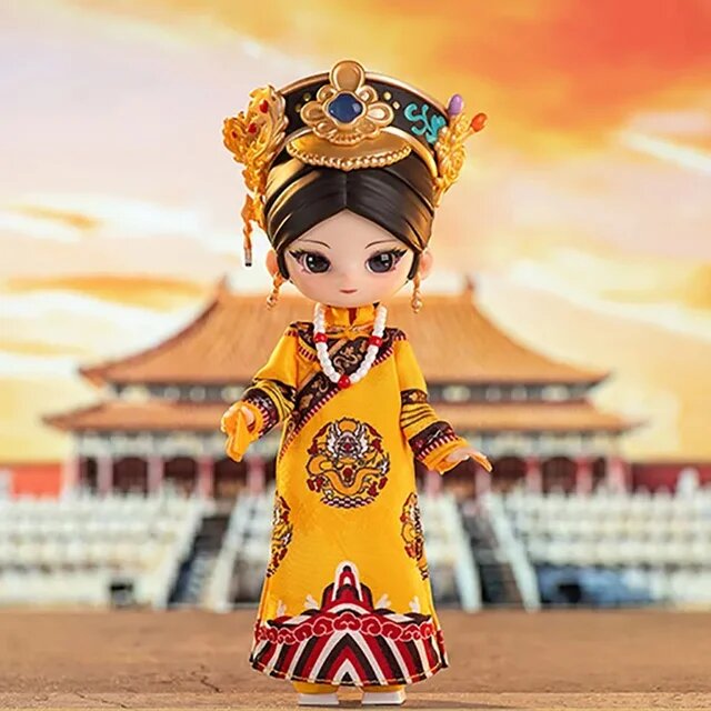 MINISO Empresses In The Palace Series Blind Box Toys Kawaii Anime Action Figure Caixa Caja Surprise Mystery Box Dolls Gift Girls