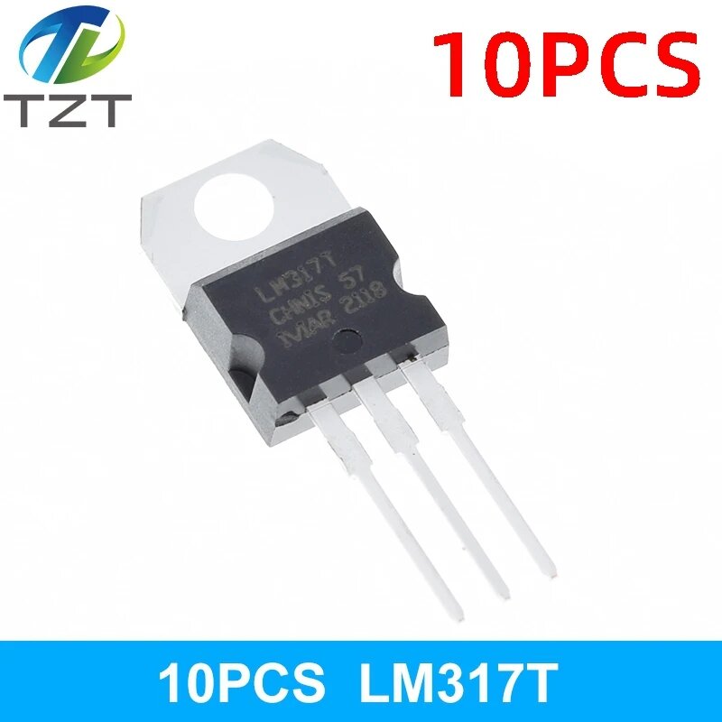10PCS LM317T стабилизатор напряжения