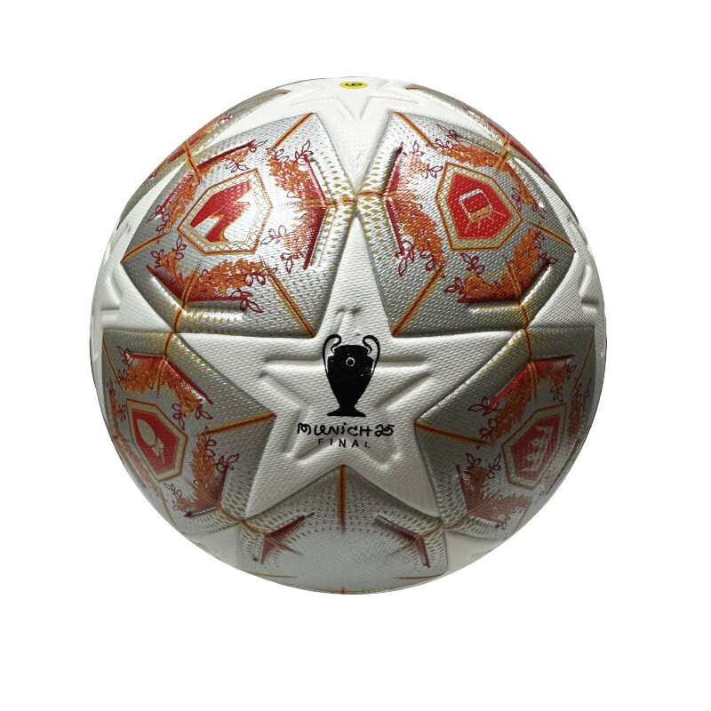 Оптовая продажа от фабрики: футбольная форма для молодежи, износостойкая PU кожа, горячий клей, пятиконечная звезда, чемпионаты Премьер-лиги и Лиги чемпионов, Кубок мира