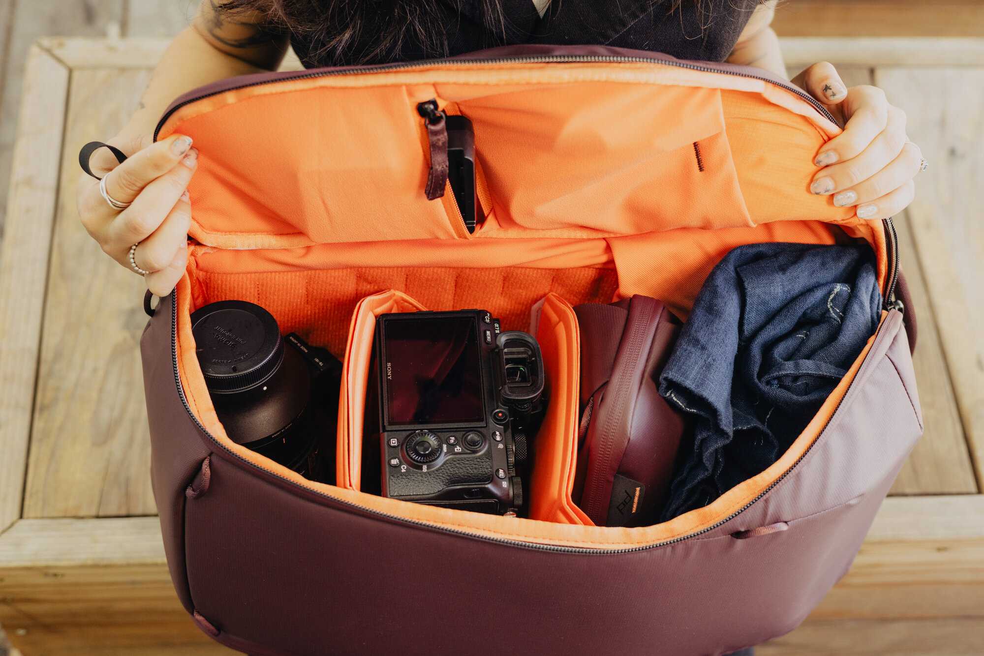Рюкзак Peak Design The Everyday Backpack Zip 20L V2.0 Eclipse (BEDBZ-20-EP-3) — фото 1