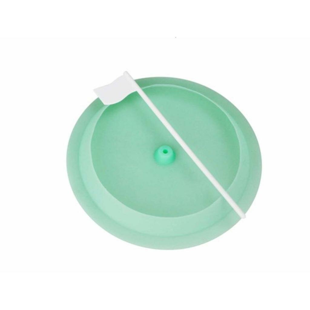 Лунка для гольфа с флагом, Зеленый