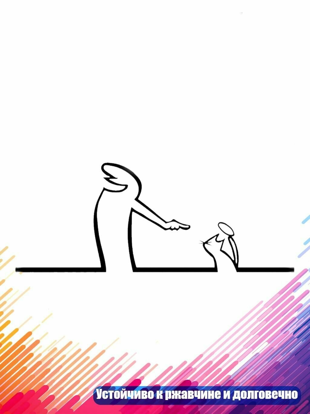 Современная металлическая фигурка для дверного прохода, художественное железное украшение для домашнего декора, - LM