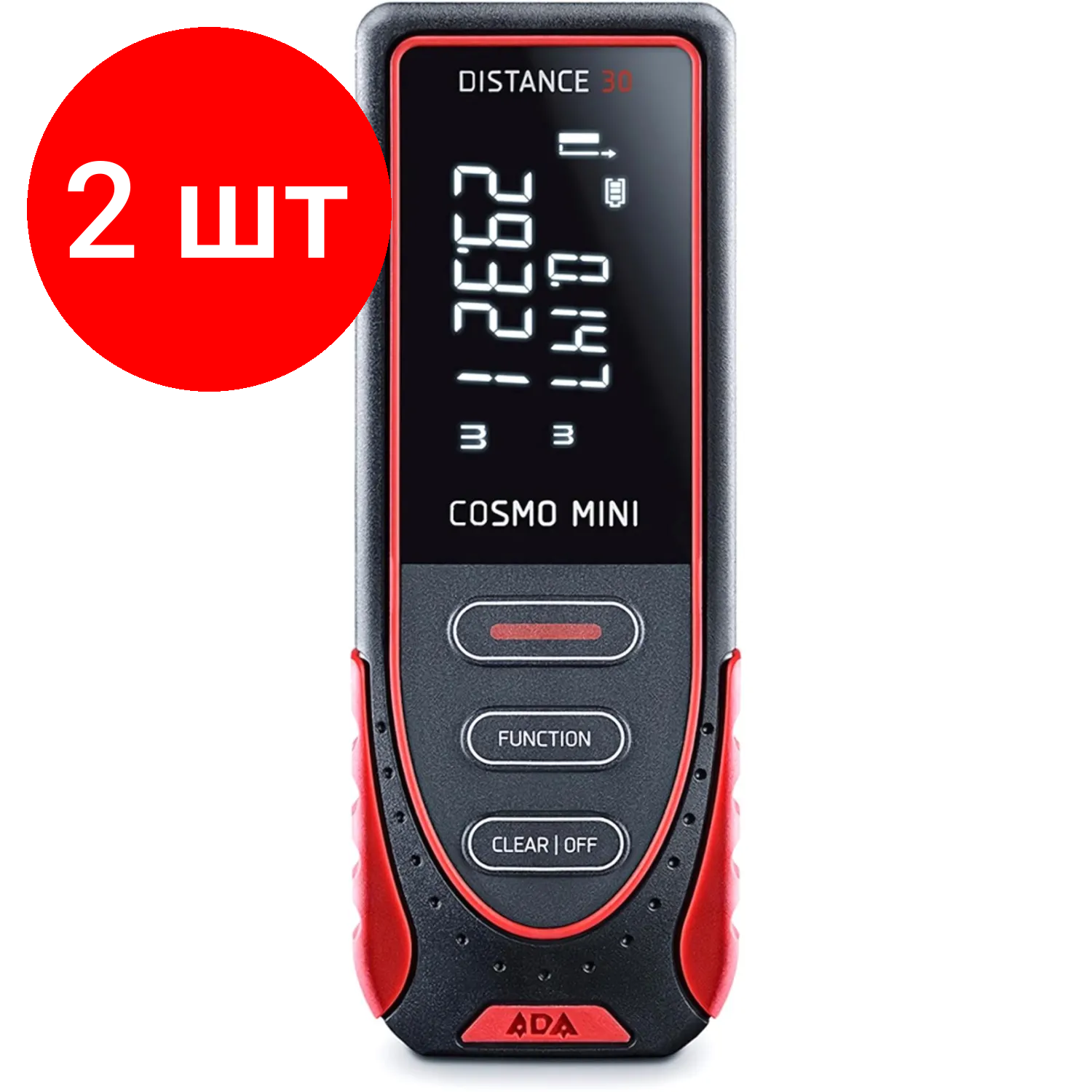 Комплект 2 штук, Дальномер лазерный ADA COSMO MINI