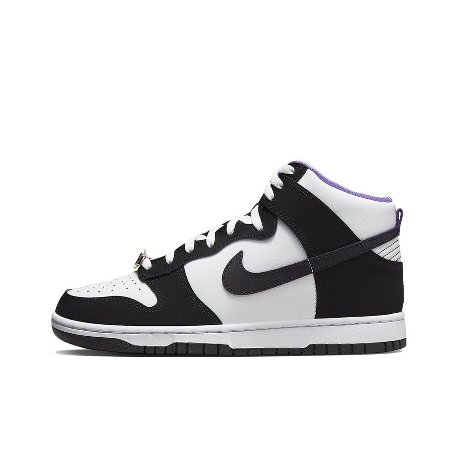 Кроссовки NIKE Dunk High, размер EU 45 стопа (29CM), black/white — фото 1