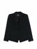 Пиджак EMPORIO ARMANI Double-breasted blazer, размер 48, черный