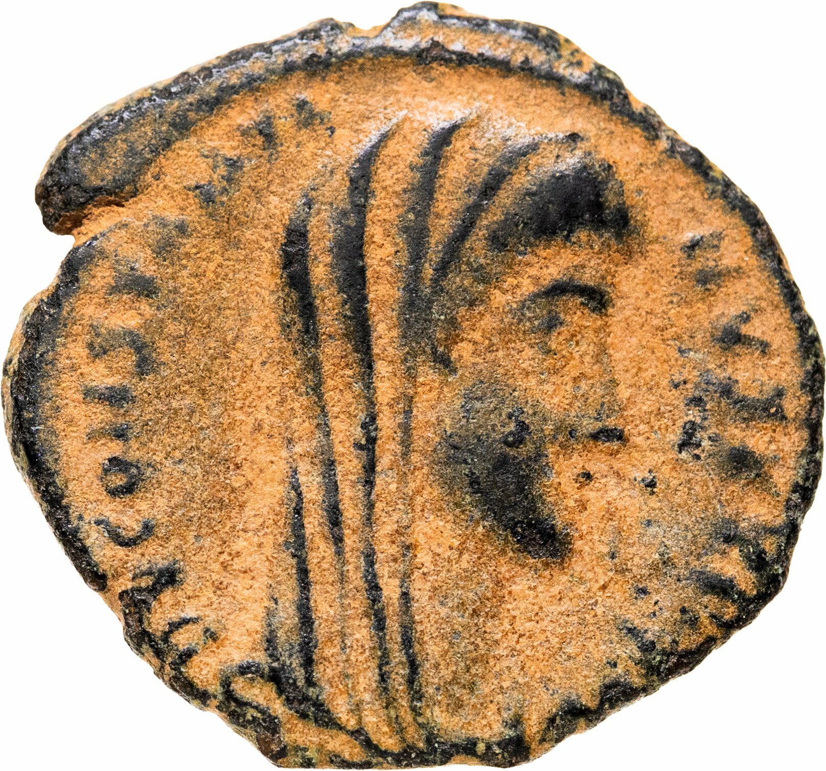 Римская империя, Константин I Великий, 307-337 годы, Нуммий Константин, Медь, в сохранности XF