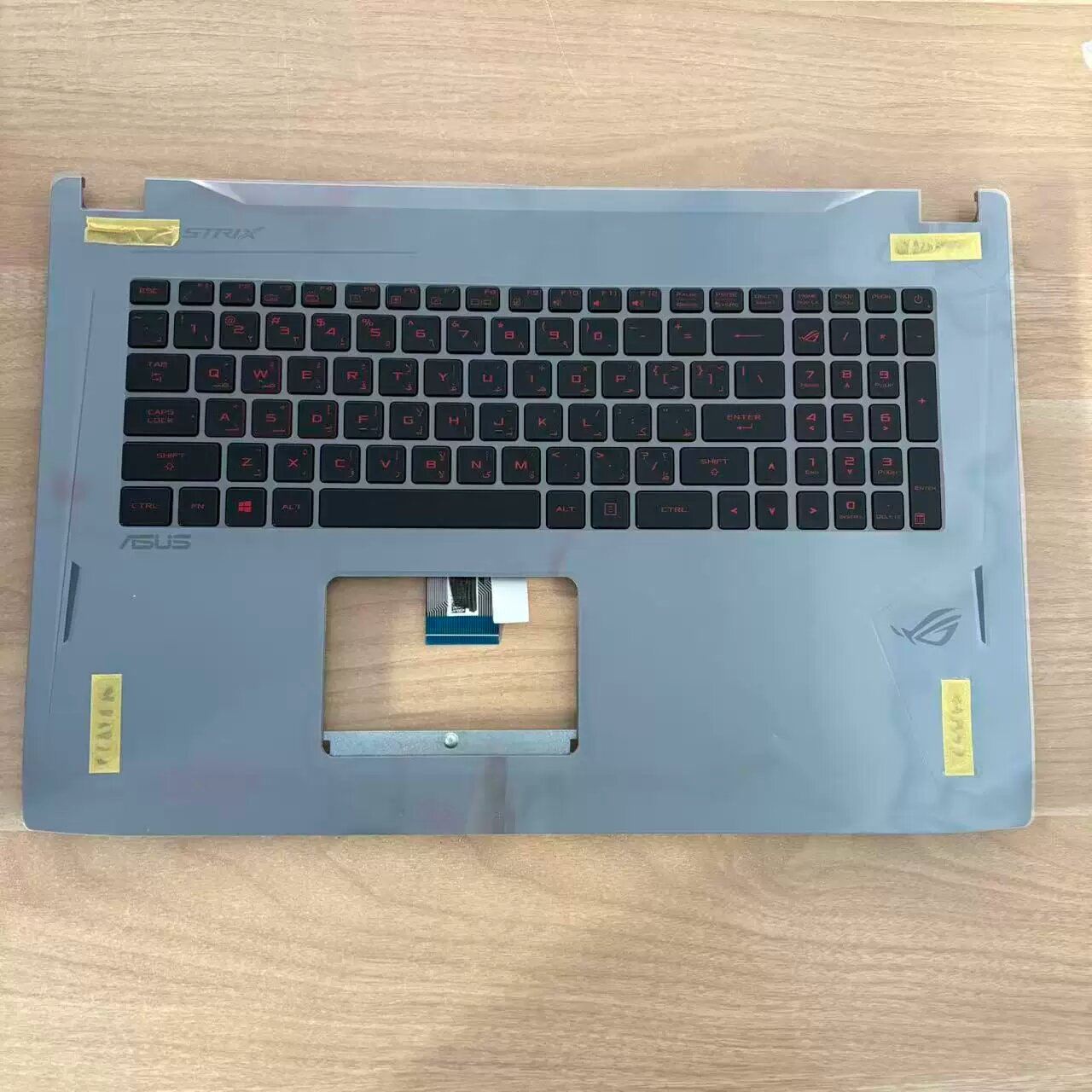 Клавиатура для ноутбуков ASUS ROG Republic of Gamers GL702 V GL702VS ZC S7VT S7VS Совершенно новый серый двуязычный.