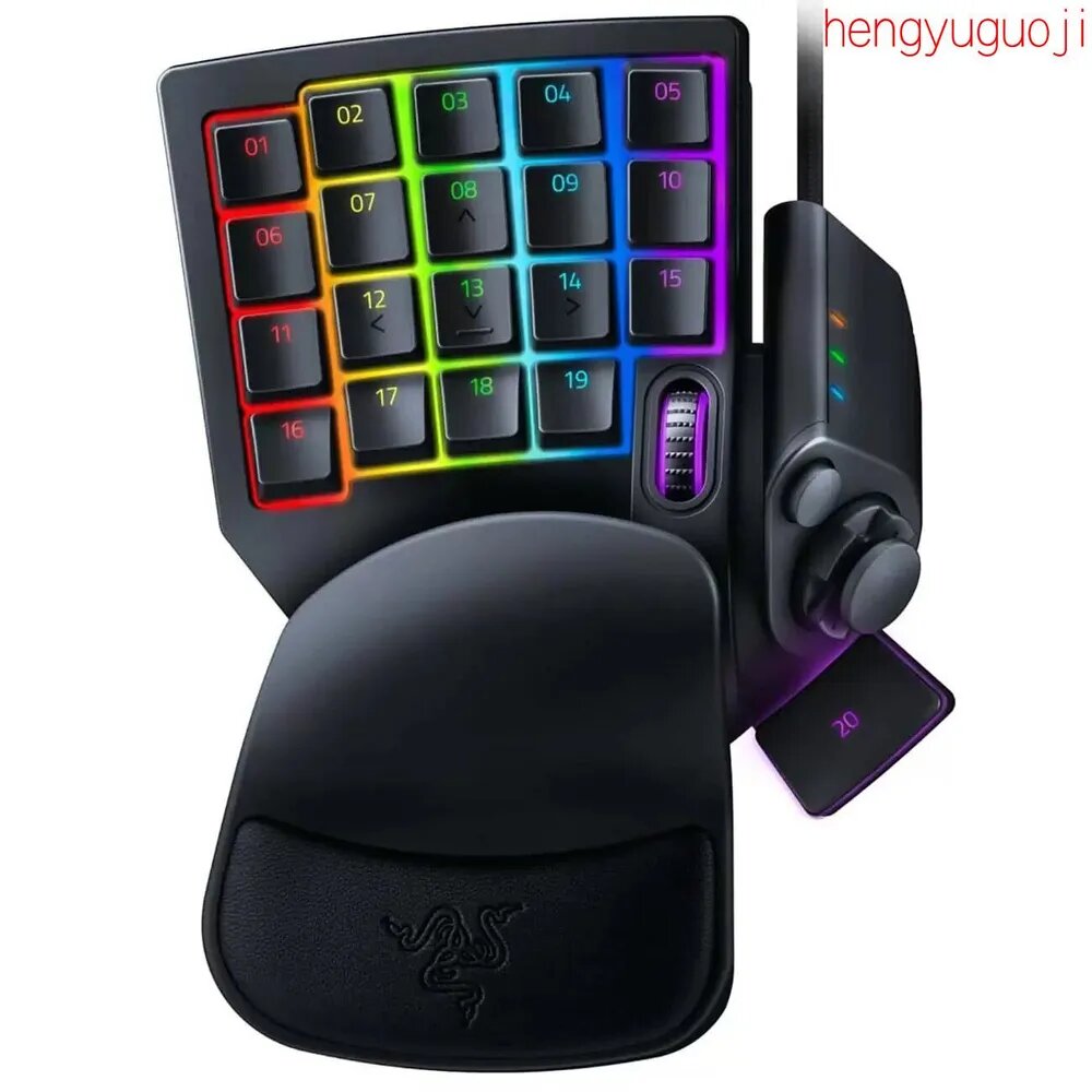 Игровая клавиатура проводная Tartarus Pro, (Razer Analog Optical), Русская раскладка, черный