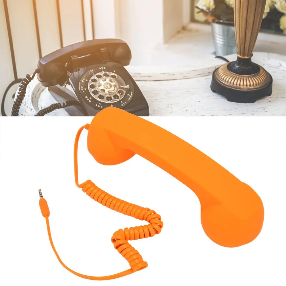 Проводная телефонная трубка с кнопкой ответа одним нажатием