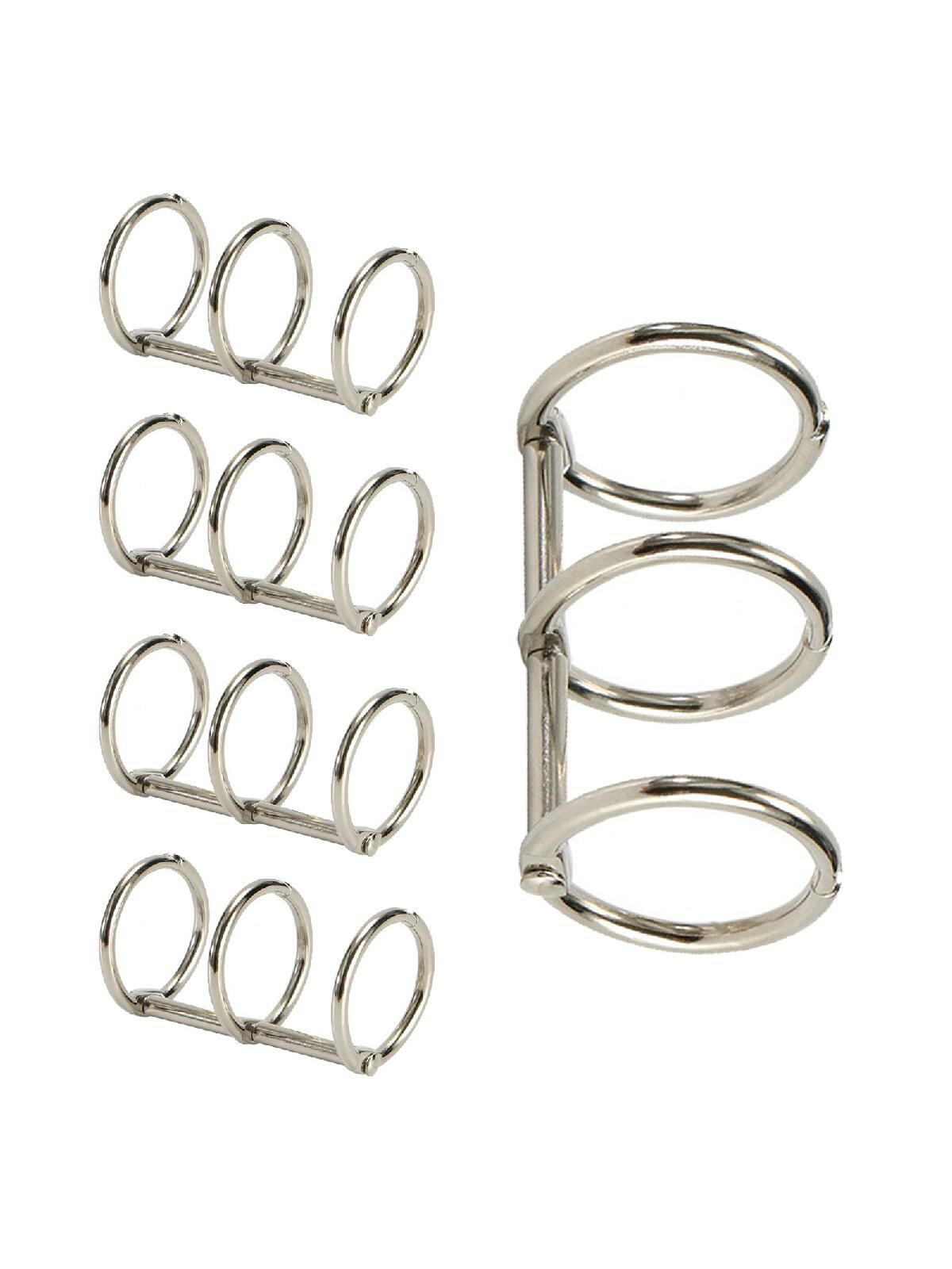 5 шт 20/30 мм связующие кольца Металлические переплетные кольца для переплета фотоальбома