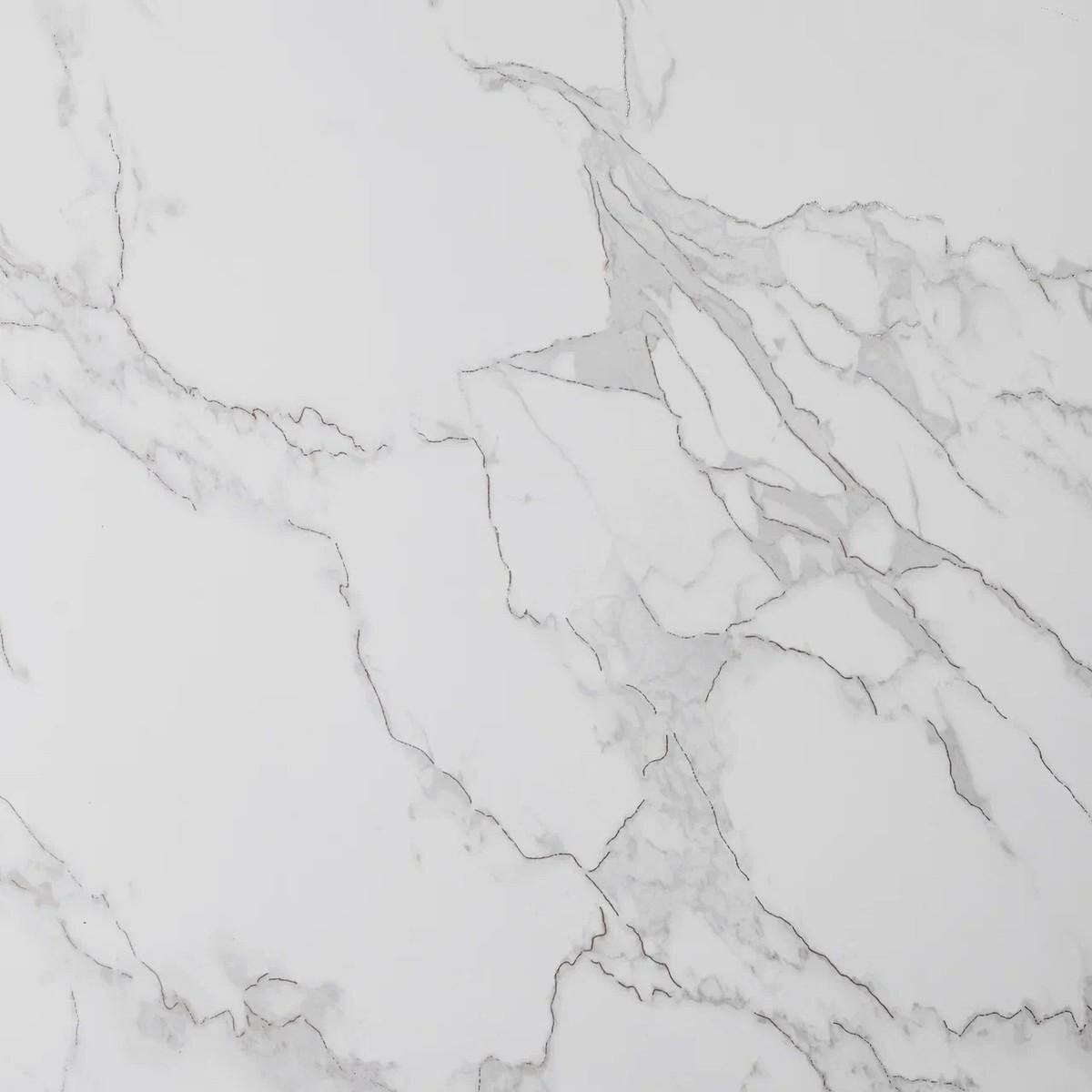 Керамогранит Planet Ceramics 80х80 UK-772 Белый, ректифицированная, мрамор