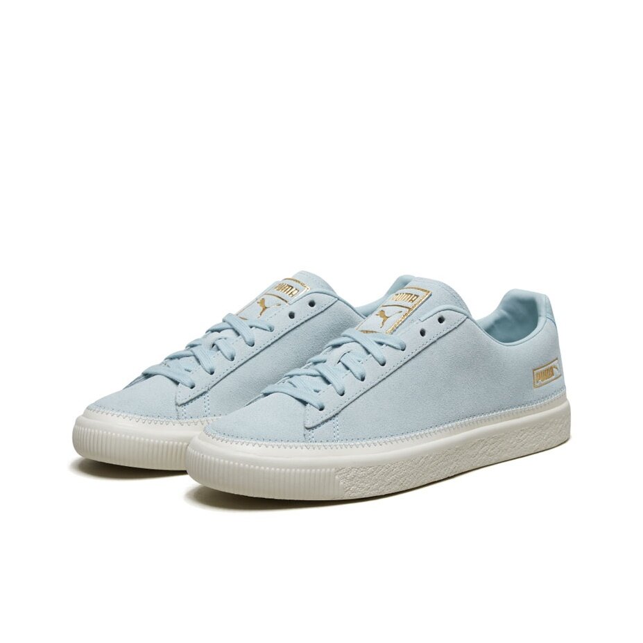 Кроссовки PUMA Suede, размер EU 41 стопа (26.5CM), синий — фото 1