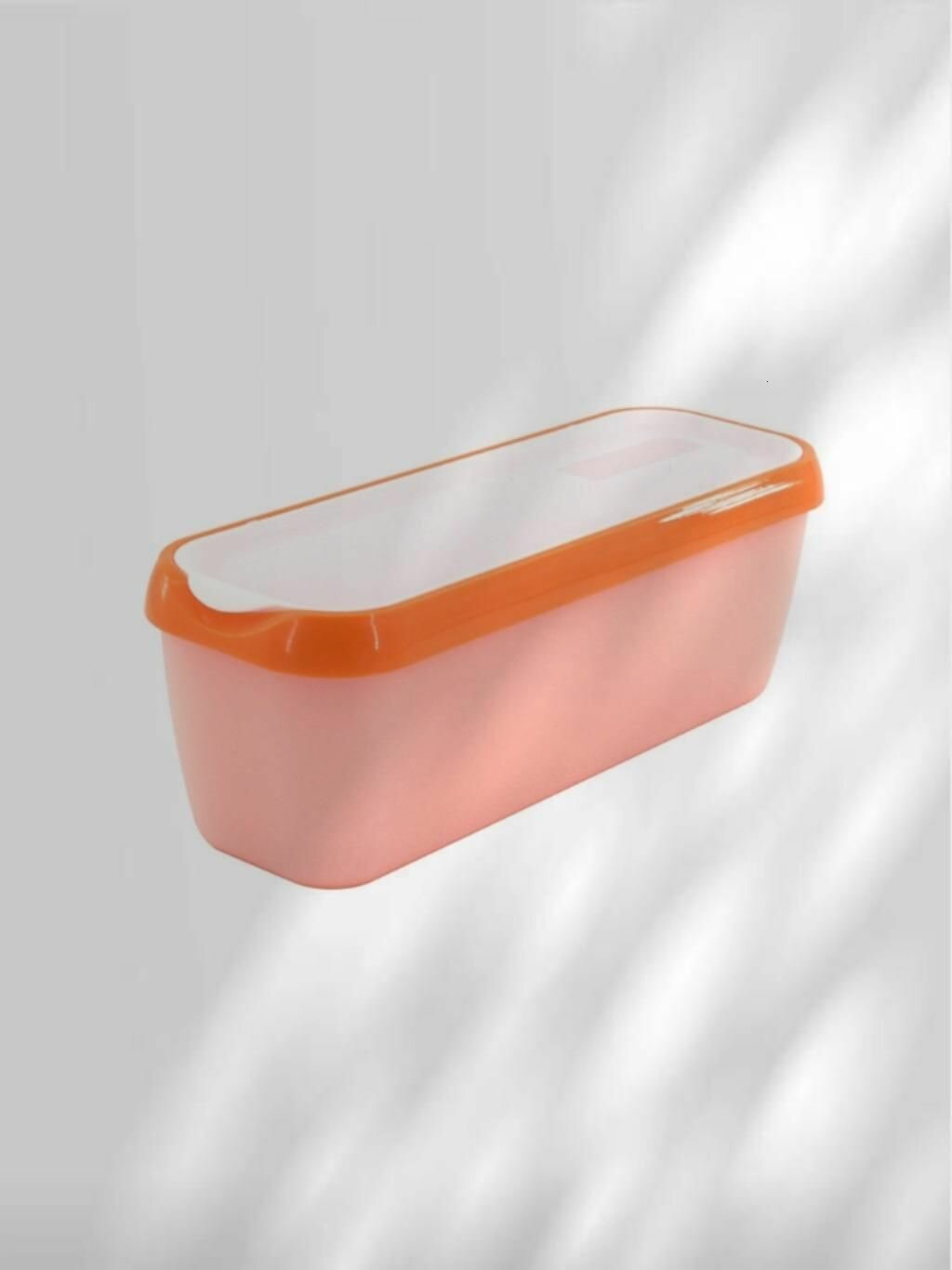 Контейнеры для мороженого многоразовые, Оранжевый