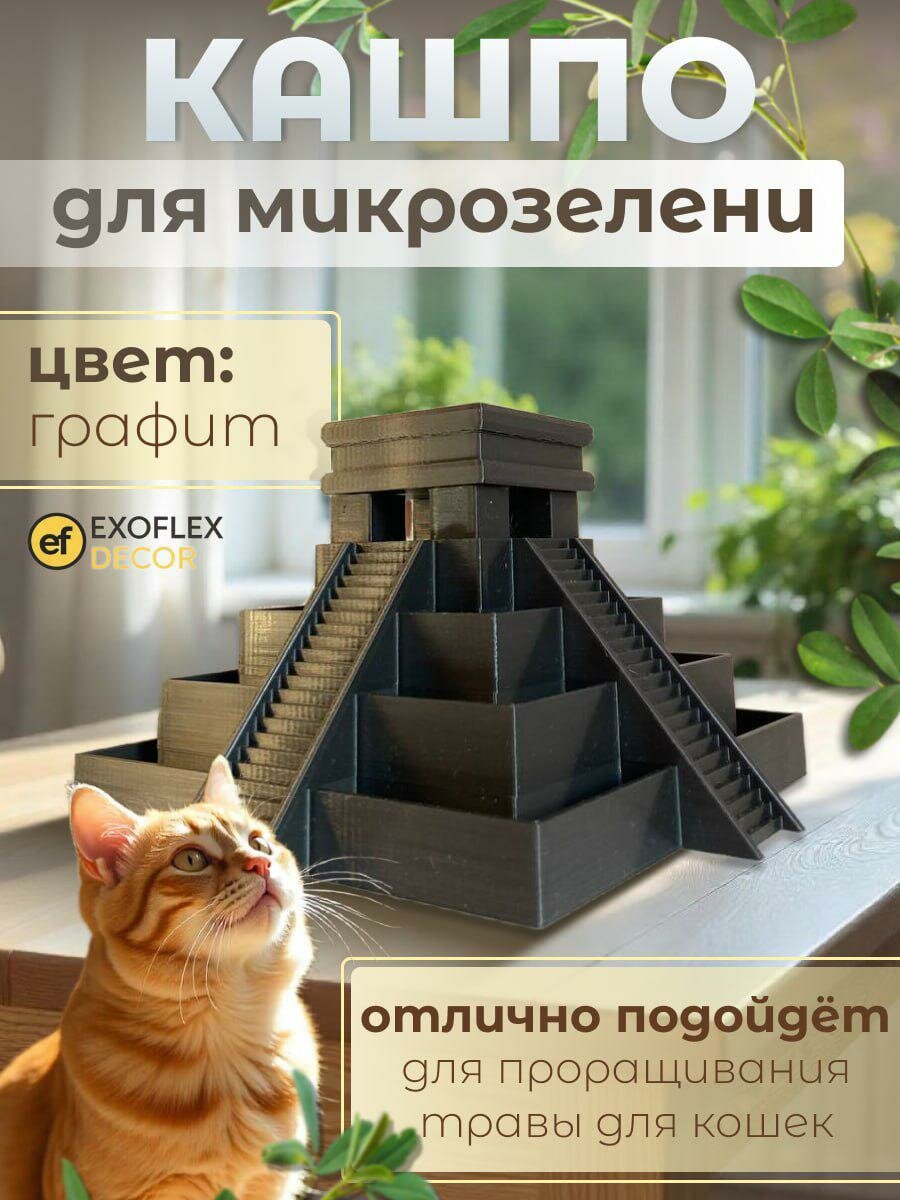 Кашпо для выращивания микрозелени