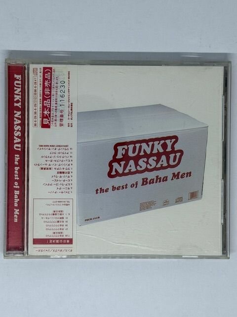 Музыкальный диск Baha Men-Funky Nassau - Best of Baha Men (CD, JAPAN) '98 NM+OBI PROMO