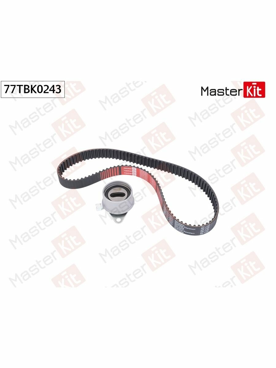Комплект ремня ГРМ MASTERKIT 77TBK0243 для а/м BYD F3, F3R / Байд Ф3, ФР3