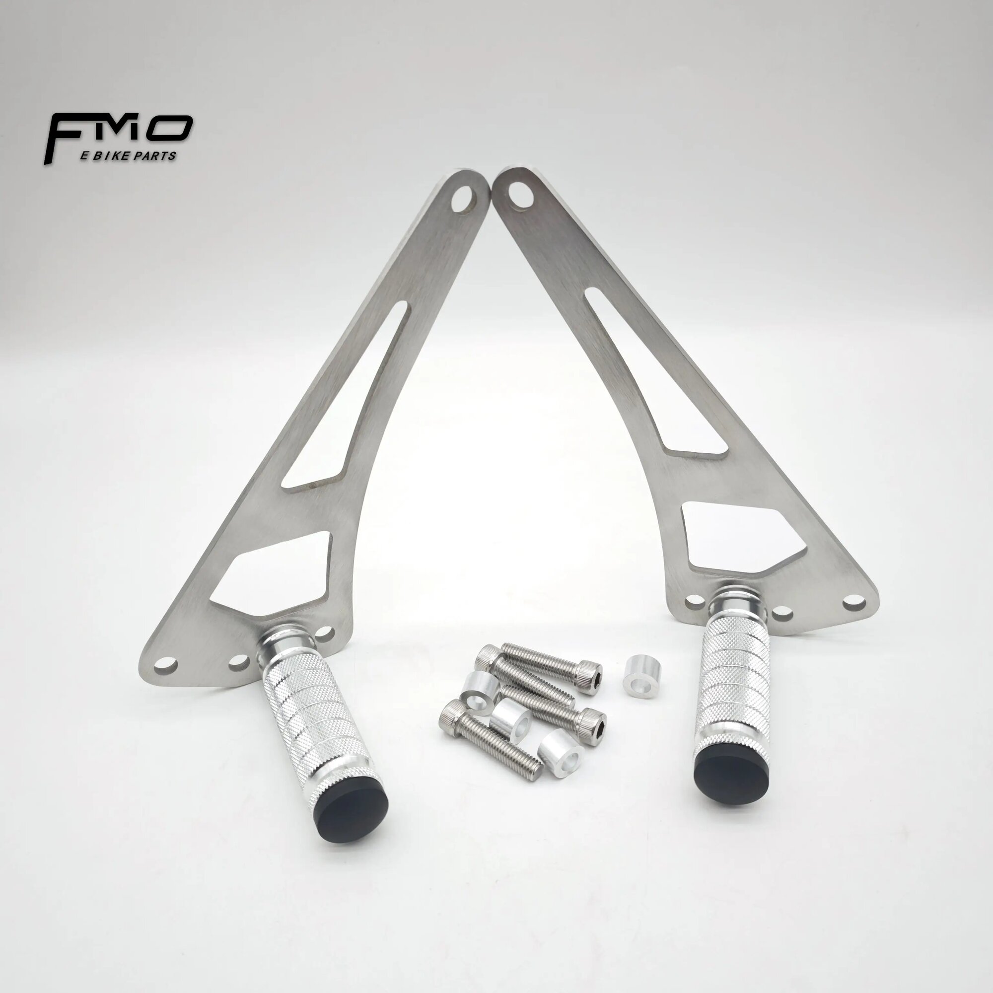 FMO подножки для Surron E Ride Pro SS 2.0/3.0, серебристые