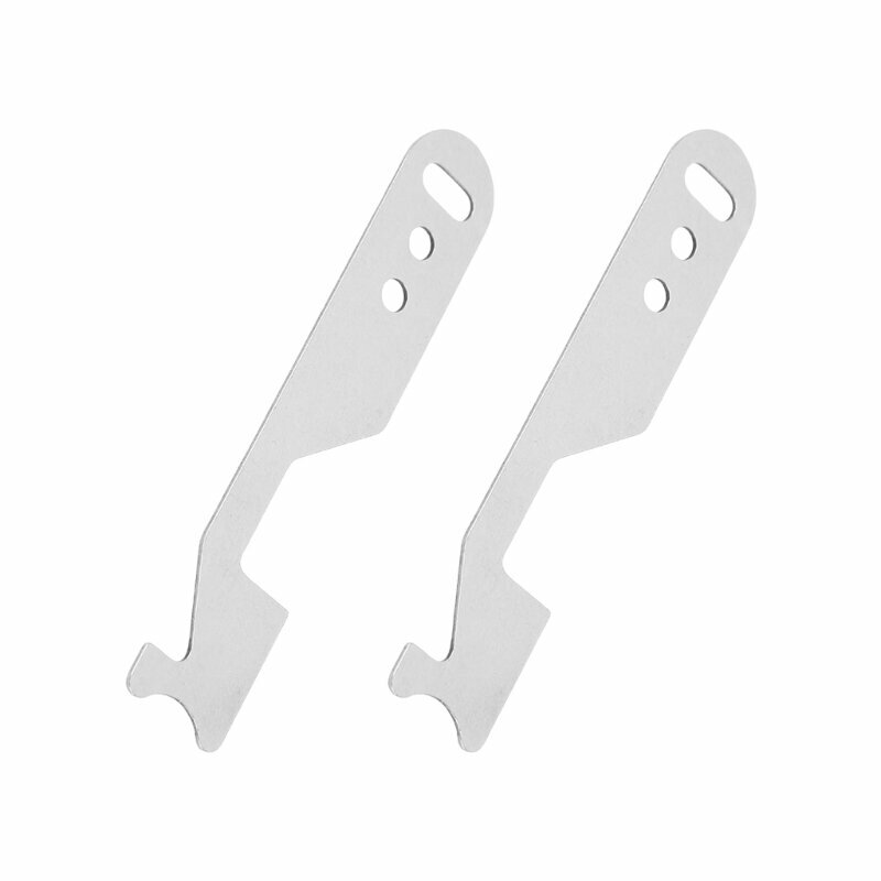 2шт Портативный Инструмент Для Пожаротушения Из Нержавеющей Стали, Открывающий Ручку Дверного Шва, Ручной Открыватель Пожарного Замка, Простой в использовании