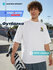 Футболка MATRIX SPORT T SHIRT MAN OVERSIZE, размер S, белый