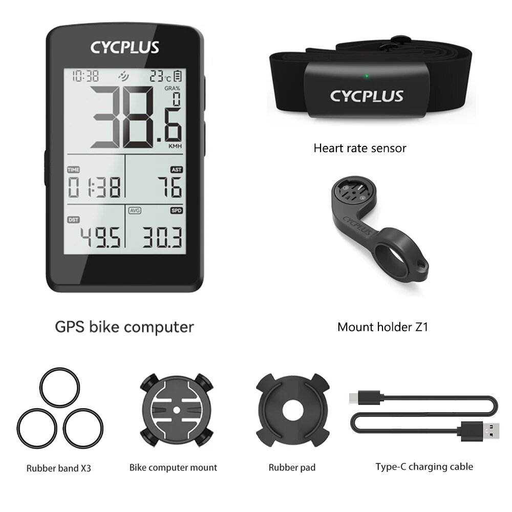 CYCPLUS M3 GPS велокомпьютер