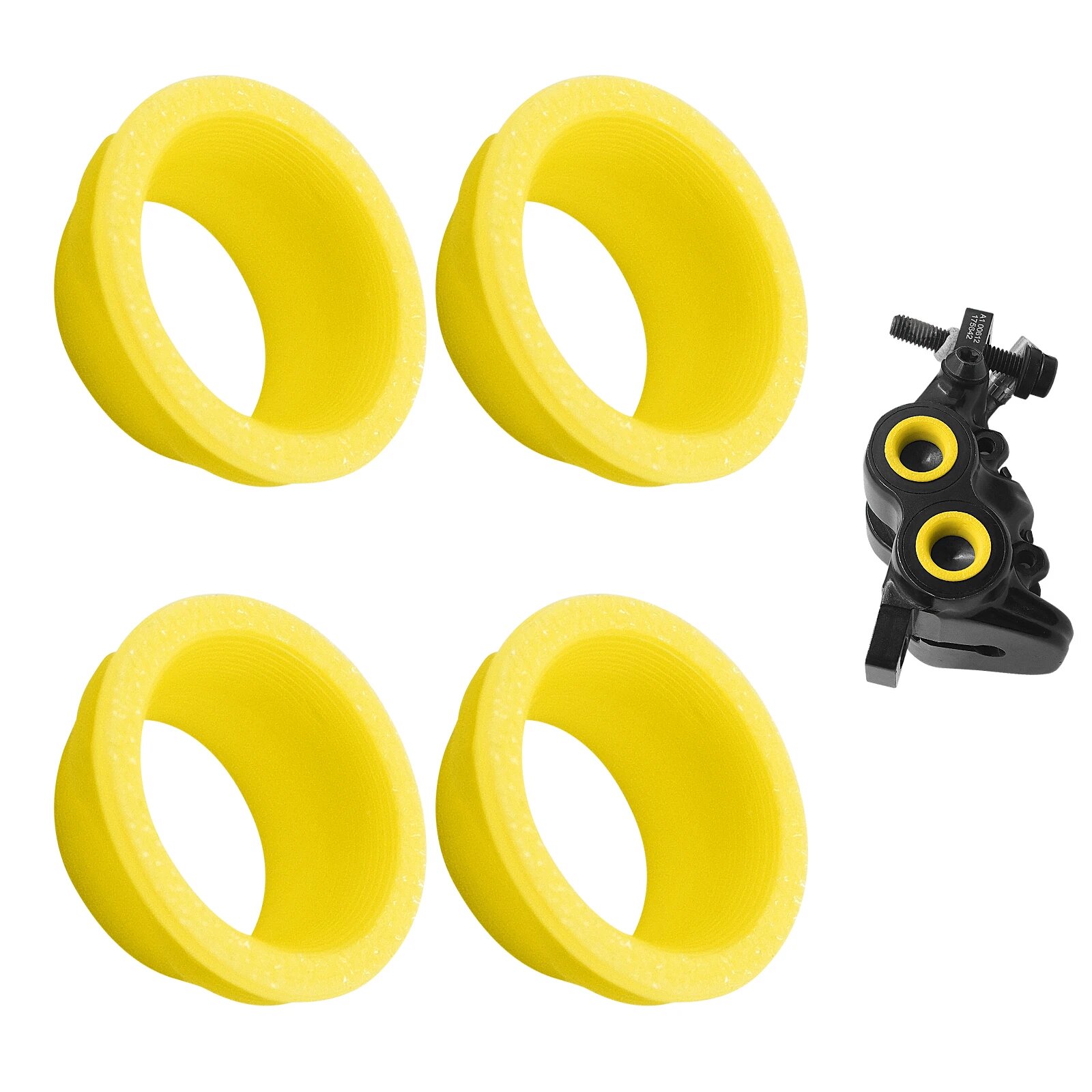 Желтые тормозные кольца Magura MT5 MT7 (4 шт.)