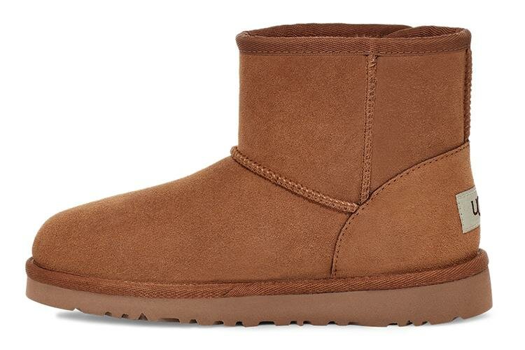 Снегосапожки для подростков UGG Thermal каштаново-каретовый, 35 EU