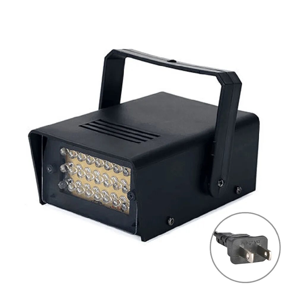 Светодиодный сценический стробоскоп, 24 LED, частота мигания 0,3 13 Гц