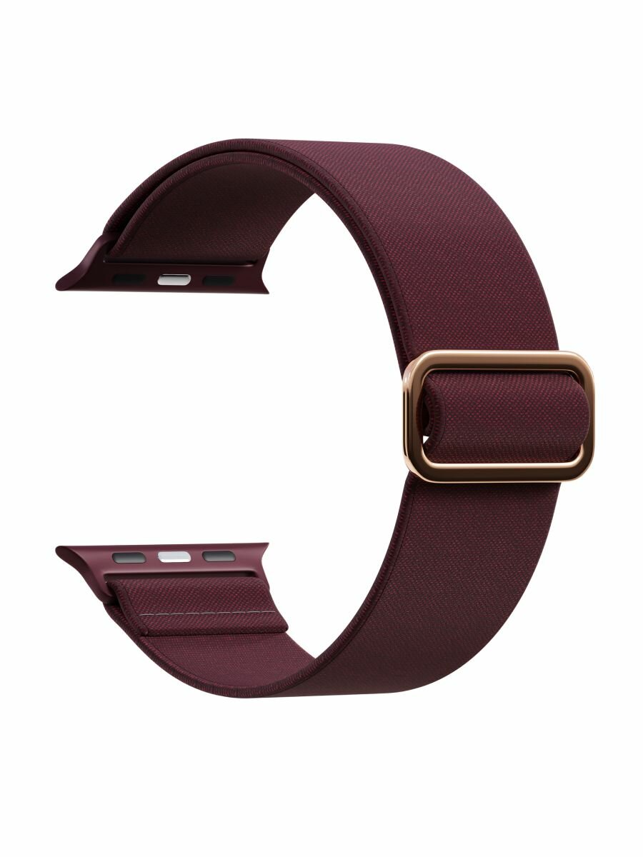 Нейлоновый ремешок для Apple Watch Onyx 40/41/42 мм Caweon DSN-12-38-WR Wine red