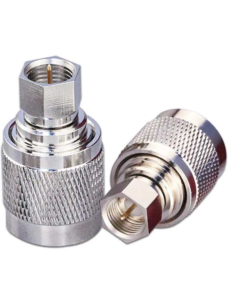 4-в-1 комплект переходников N и F, разъем F мама к N папа, коаксиальный адаптер для антенны, удлинителя, радиочастотный соединительный комплект