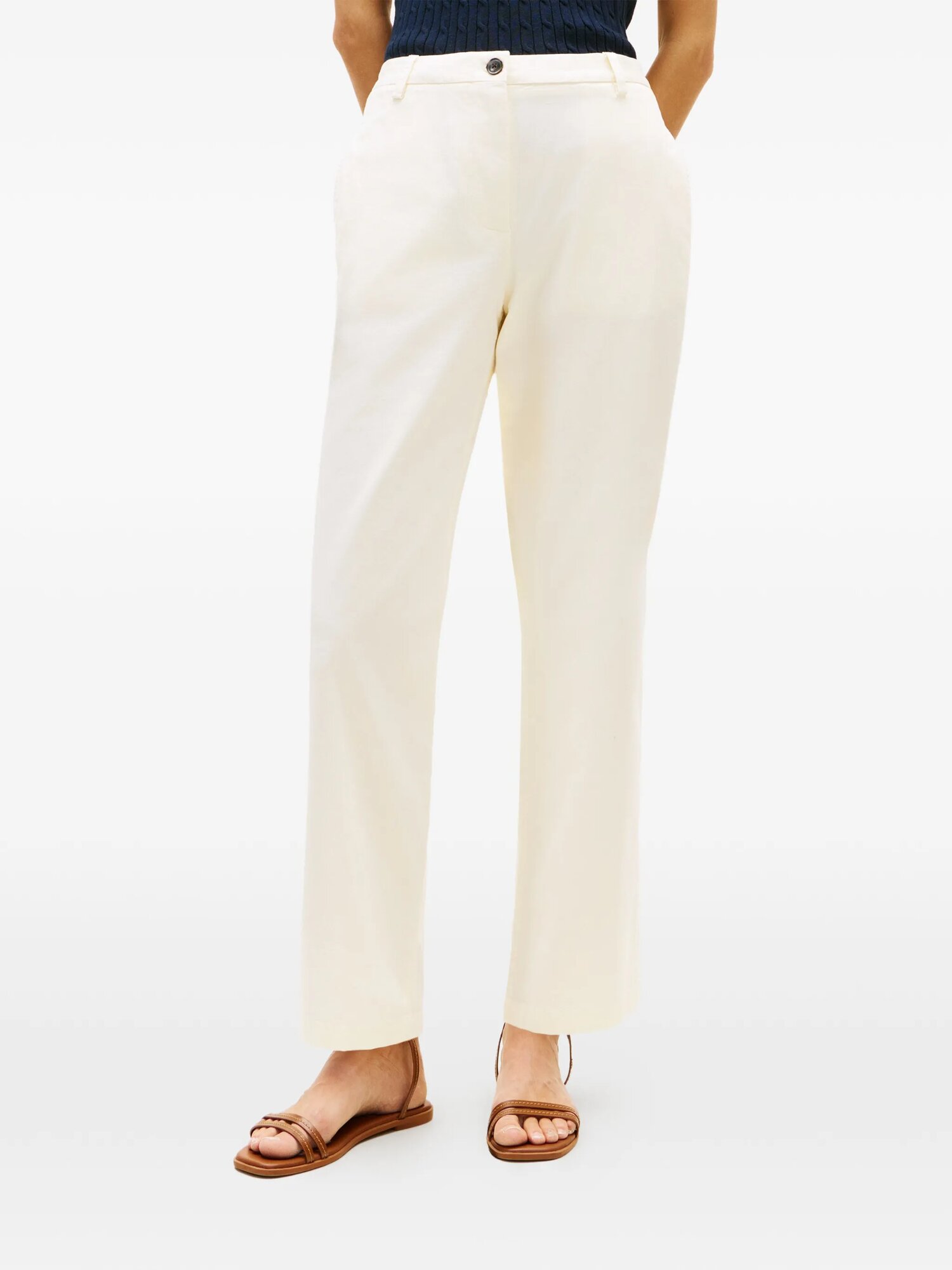Брюки TOMMY HILFIGER Buttoned trousers, размер 36 EU — фото 1