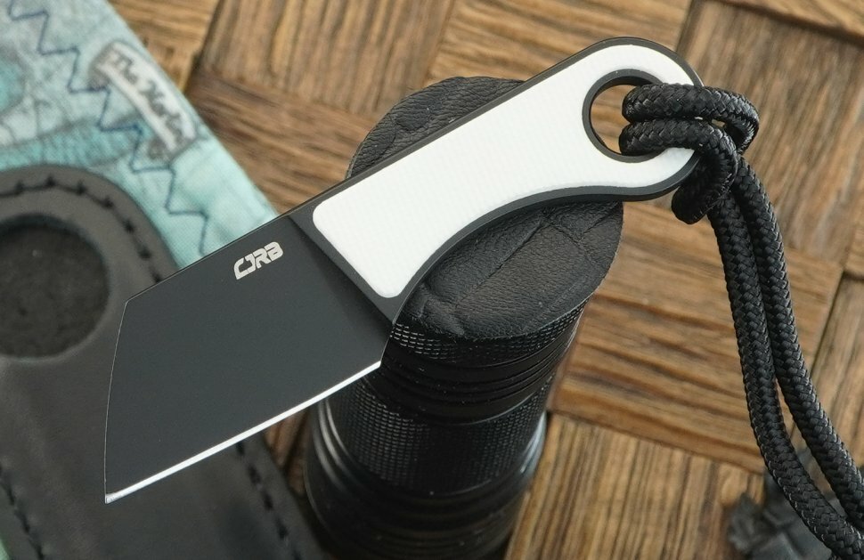 Складной нож CJRB Chip, сталь AR-RPM9, PVD, рукоять белый G-10