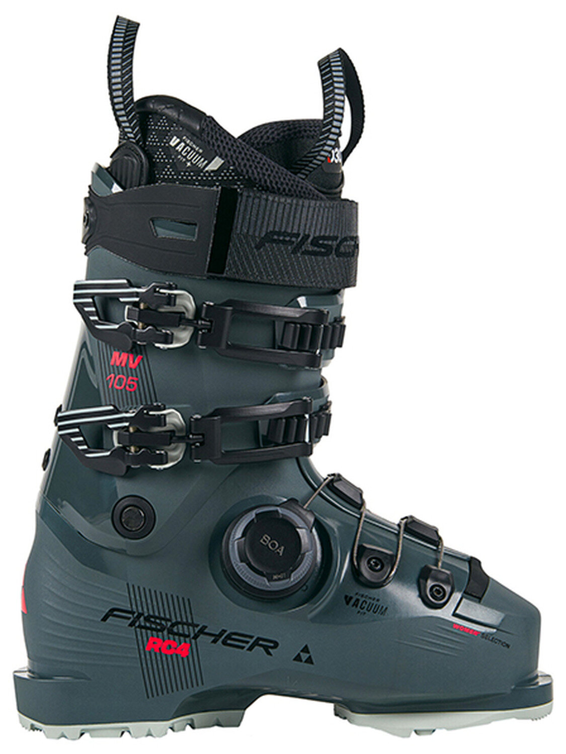 Горнолыжные ботинки Fischer RC4 105 MV BOA Rhino Grey 25/26 , для женщин , серый