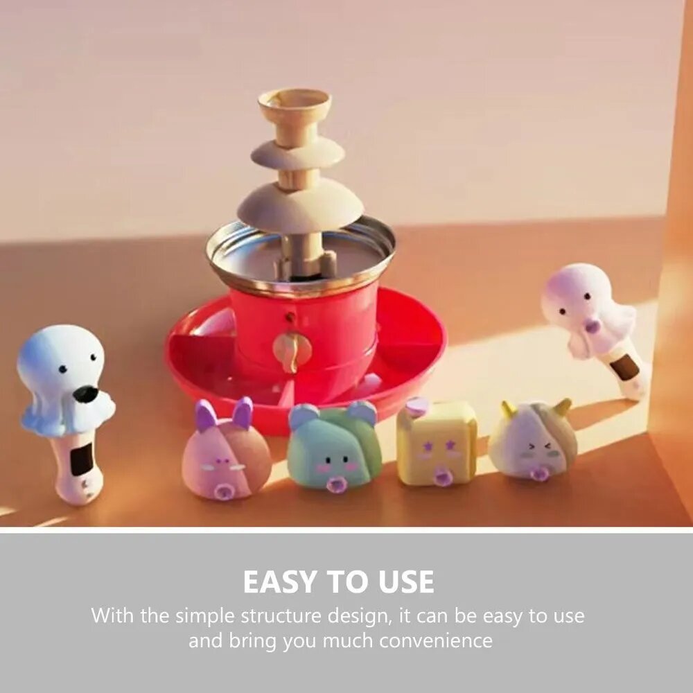 Машина Шоколадного Фонтана, Для Мелких Шоколадных Фонтанов, Из Пп, Для Выпускного, 1 Комплект