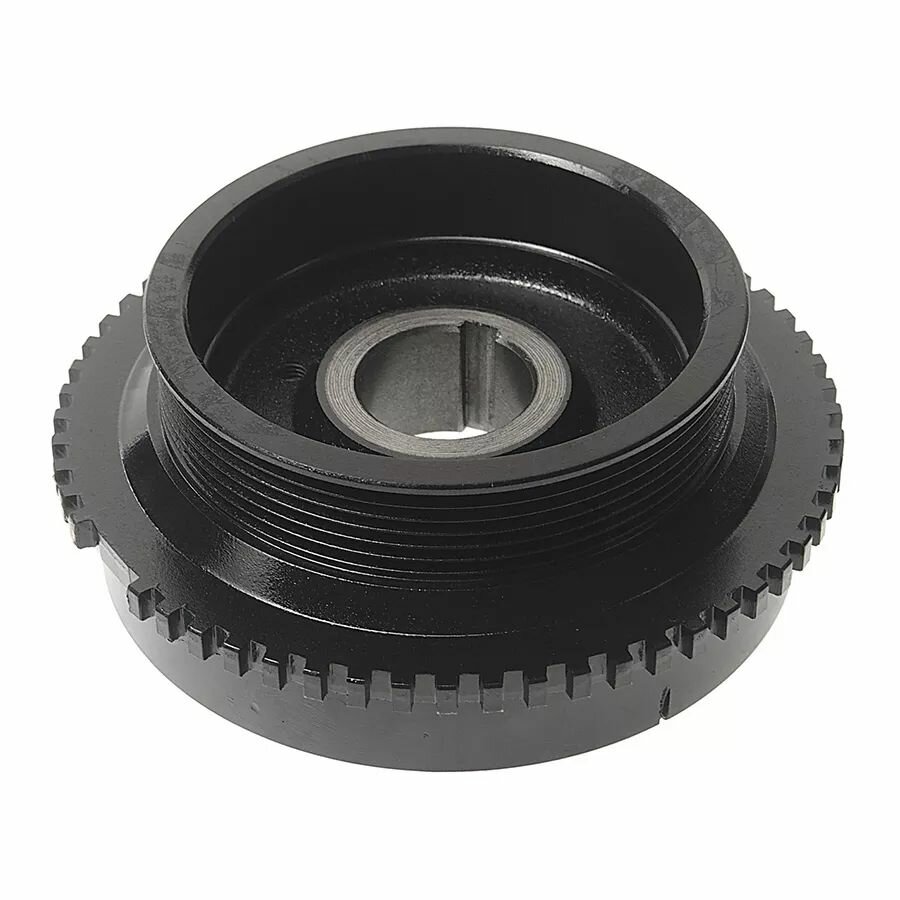 Шкив коленвала для а/м Газ (дв. 406) с демпфером (без кондиционера) (Slon)