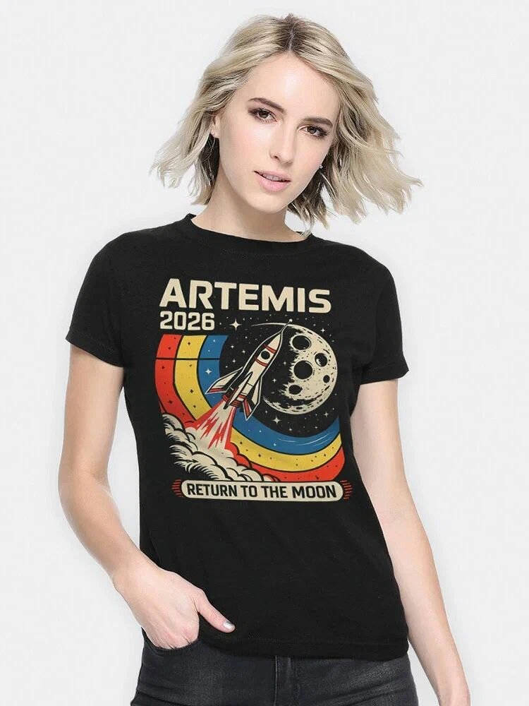 Футболка НАСА Артемида II / Artemis II NASA