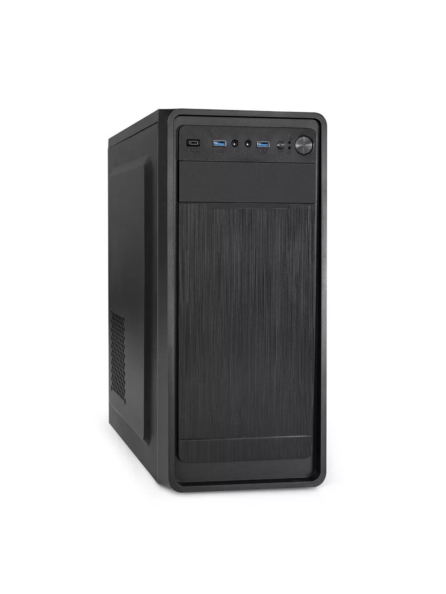 Корпус Exegate XP-332UC, Midi-Tower, ATX, 500Вт, сталь, черный