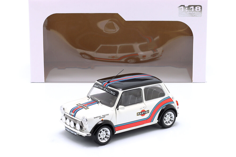 Модель коллекционная SOLIDO Mini cooper sport martini evocation 1998 — фото 1
