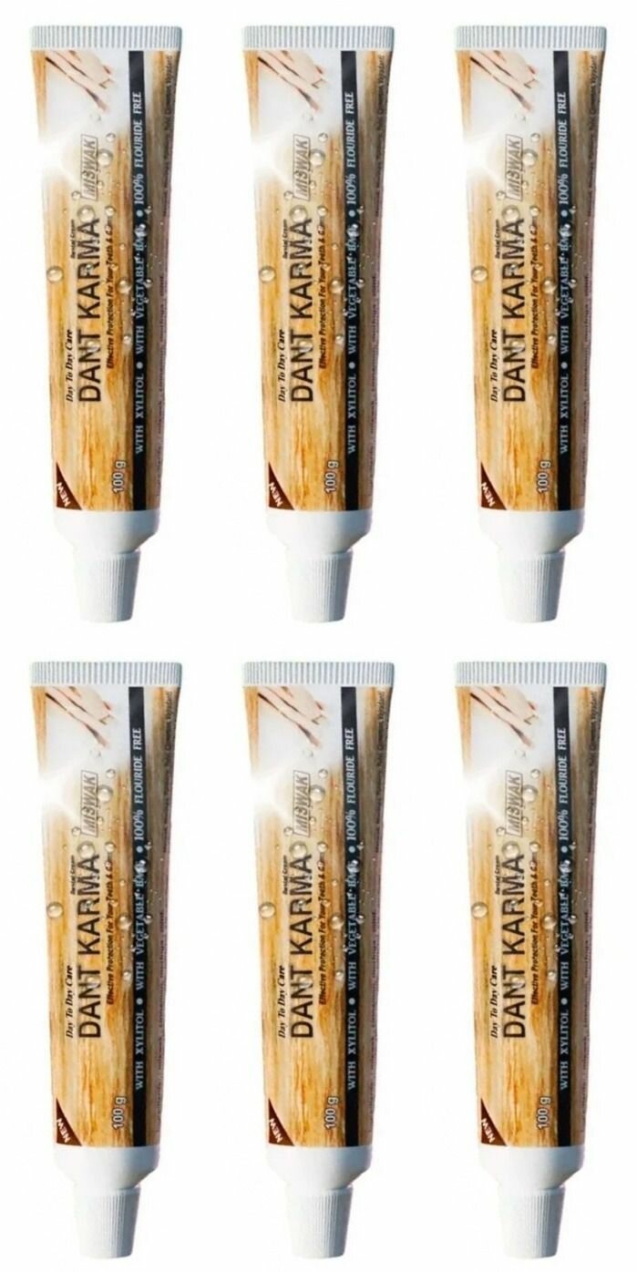 Day2Day Зубная паста Care Mishwak toothpaste Дант Карма, Мишвак, 100 г, 6 шт
