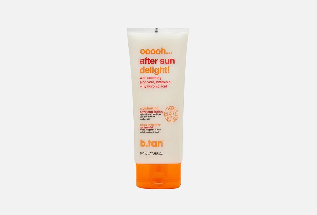 B.tan ooooh. after sun delight! лосьон для лица и тела 207мл