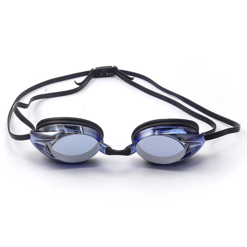Очки для плавания антизапотевающие UV защита Dark blue