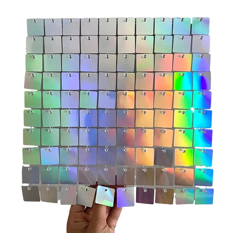 Блестящая настенная панель Butchic 30x30 см