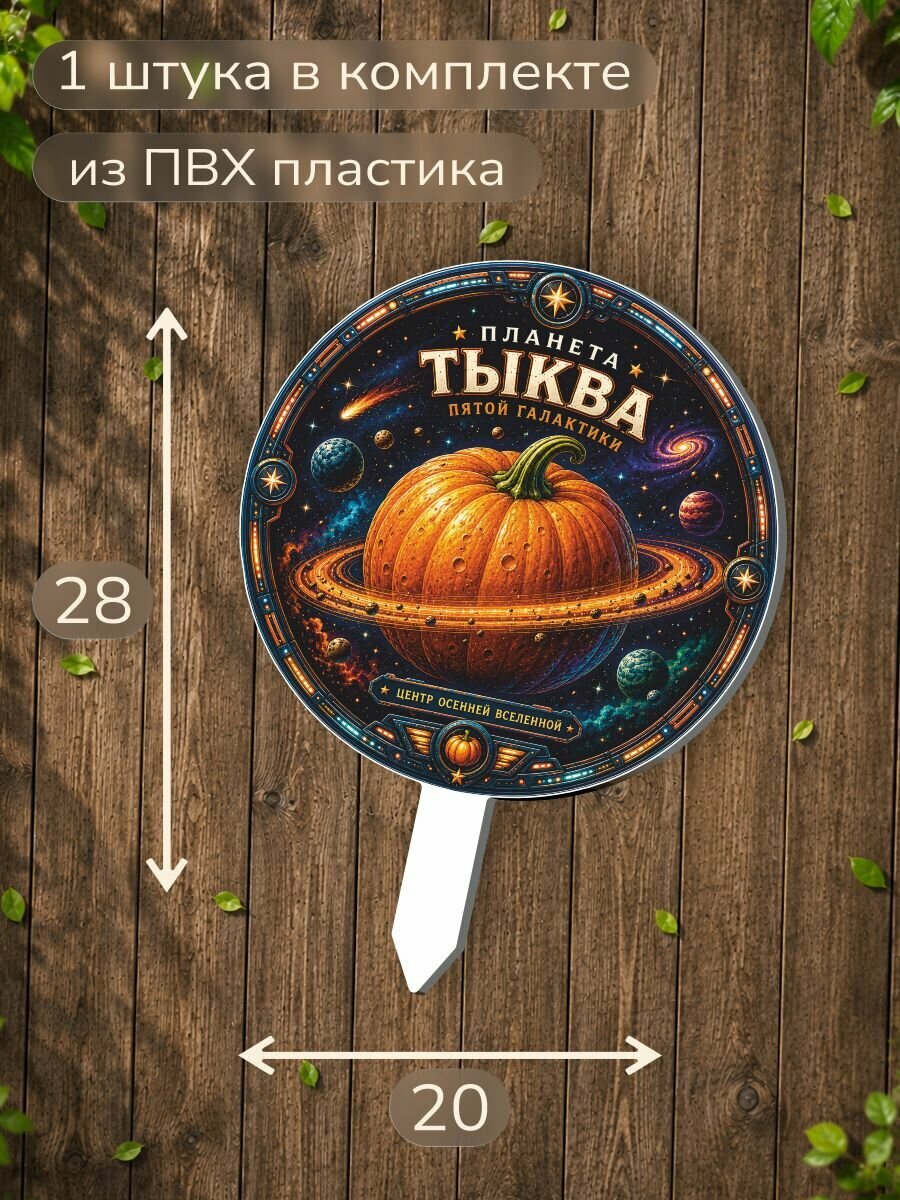 Фигурки для сада Тыква - Овощ — фото 1