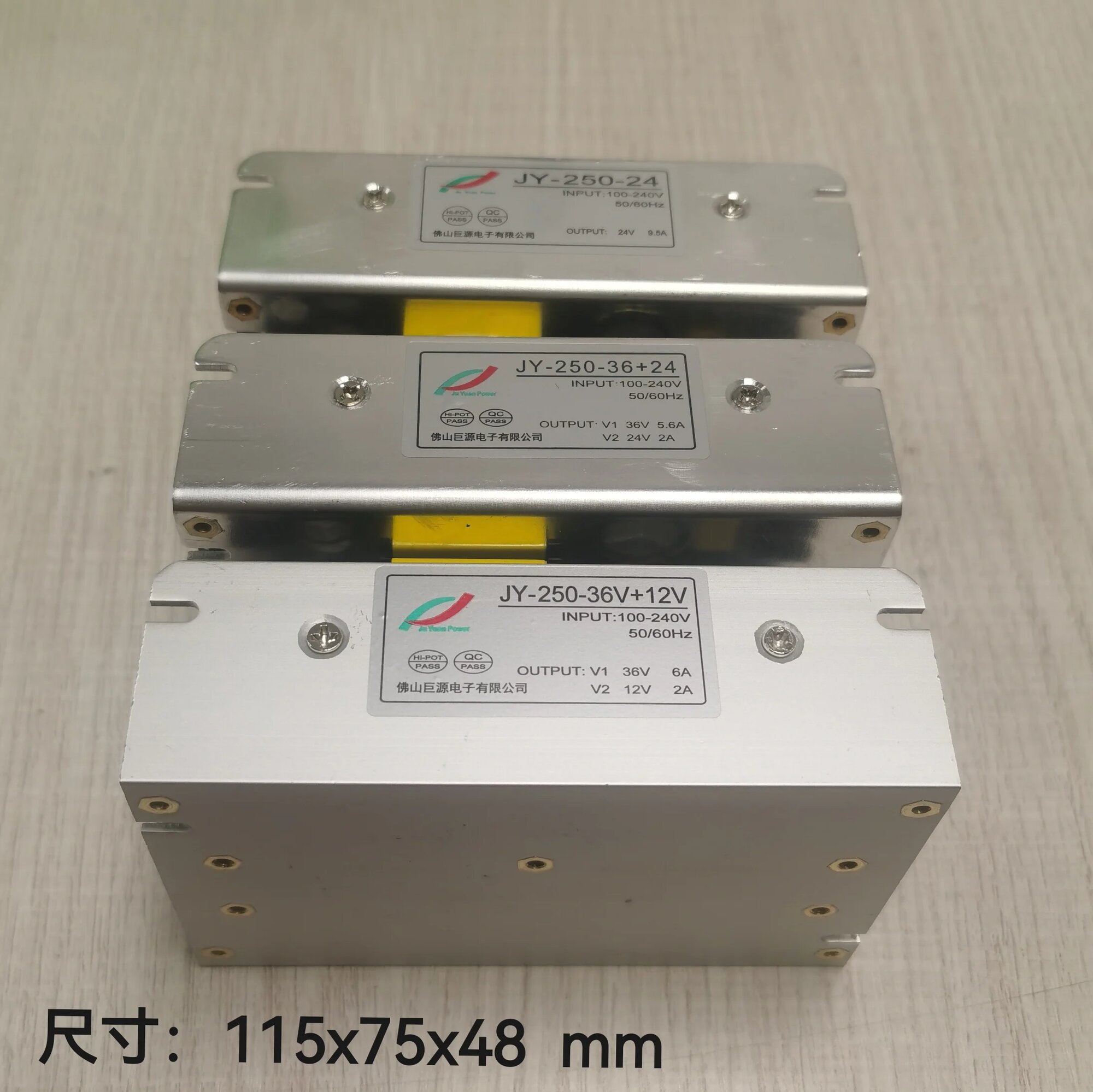Источник питания JY-250-36V+12V 250W