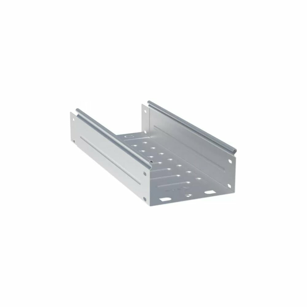 Лоток неперфорированный металлический EKF 80х200х3000-0,8мм (2 шт. по 3 м) L8020000