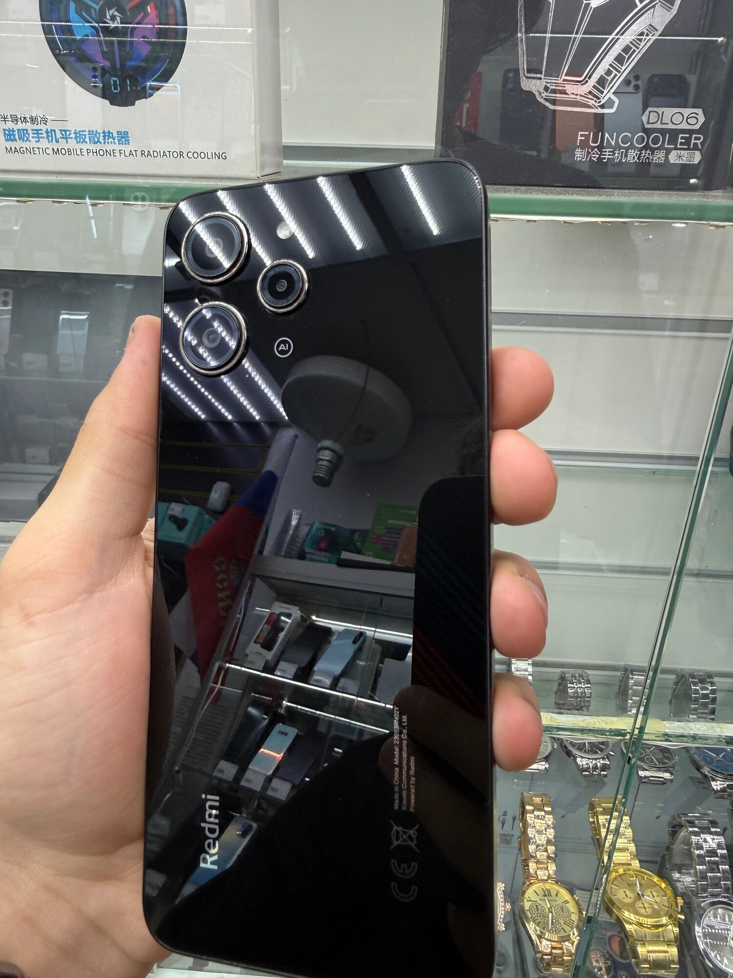 Смартфон XIAOMI Redmi 12, 8/256 ГБ, черный, Б/У
