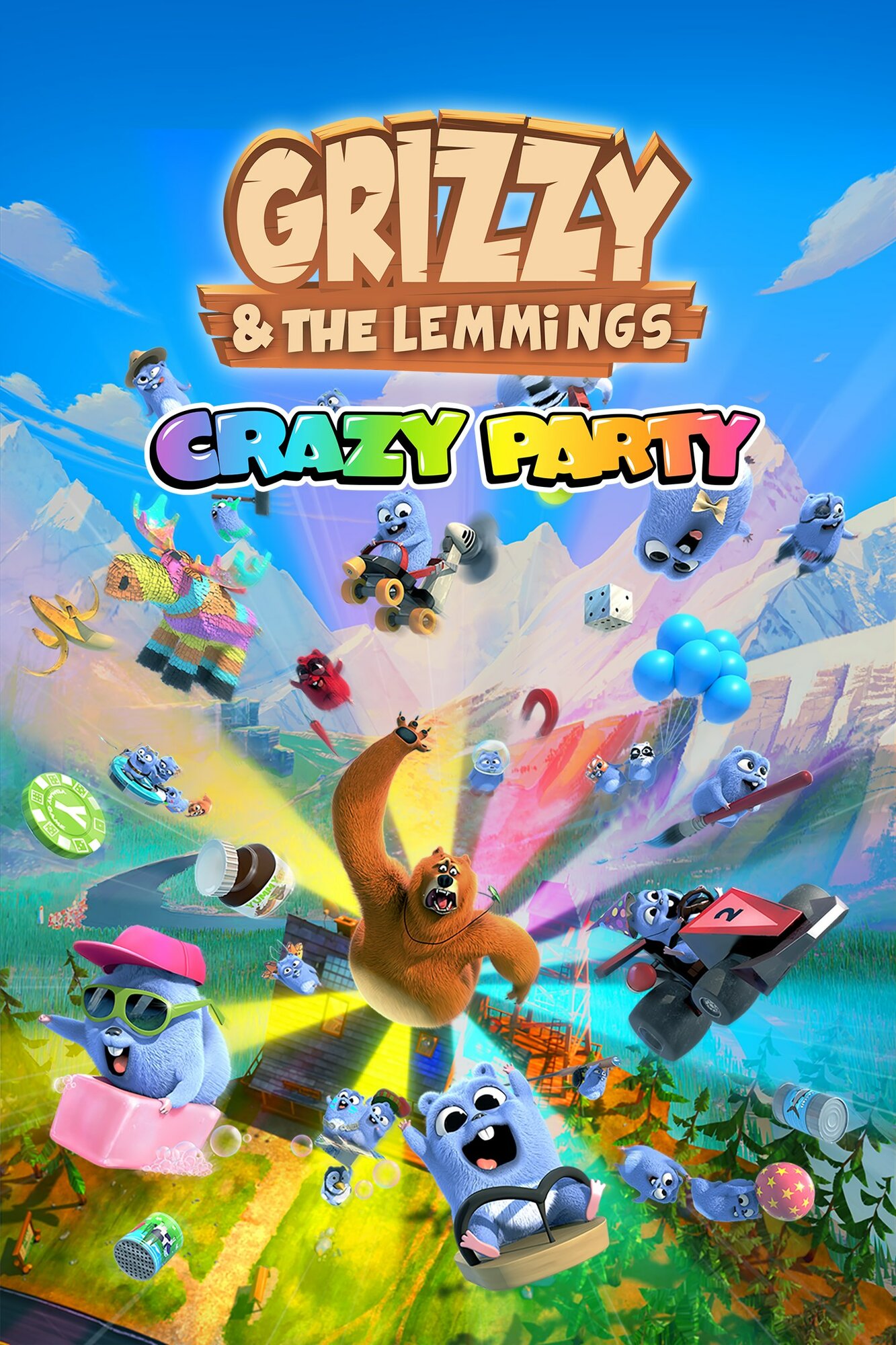 Игра Grizzy and the Lemmings - Crazy Party — Xbox Series X|S — Цифровая версия