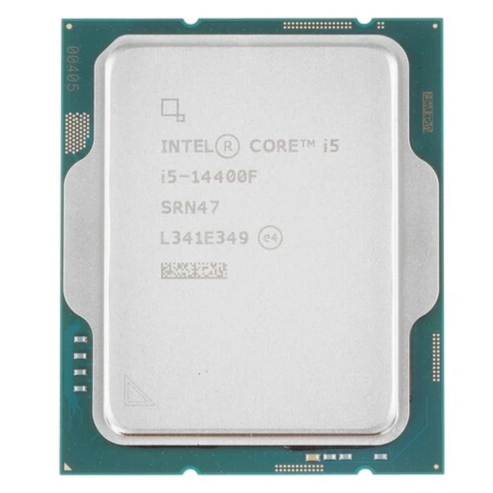 Процессор CPU Intel Core i5-14400F, 2.5ГГц, (Turbo 4.7ГГц), 10-ядерный, 20МБ, LGA1700, OEM
