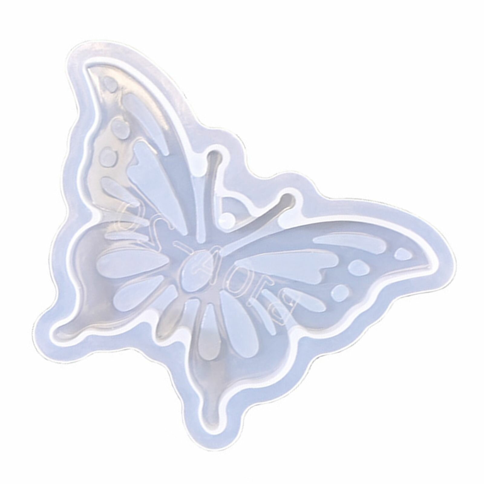 Силиконовая форма для изготовления ювелирных изделий из эпоксидной смолы в виде бабочки