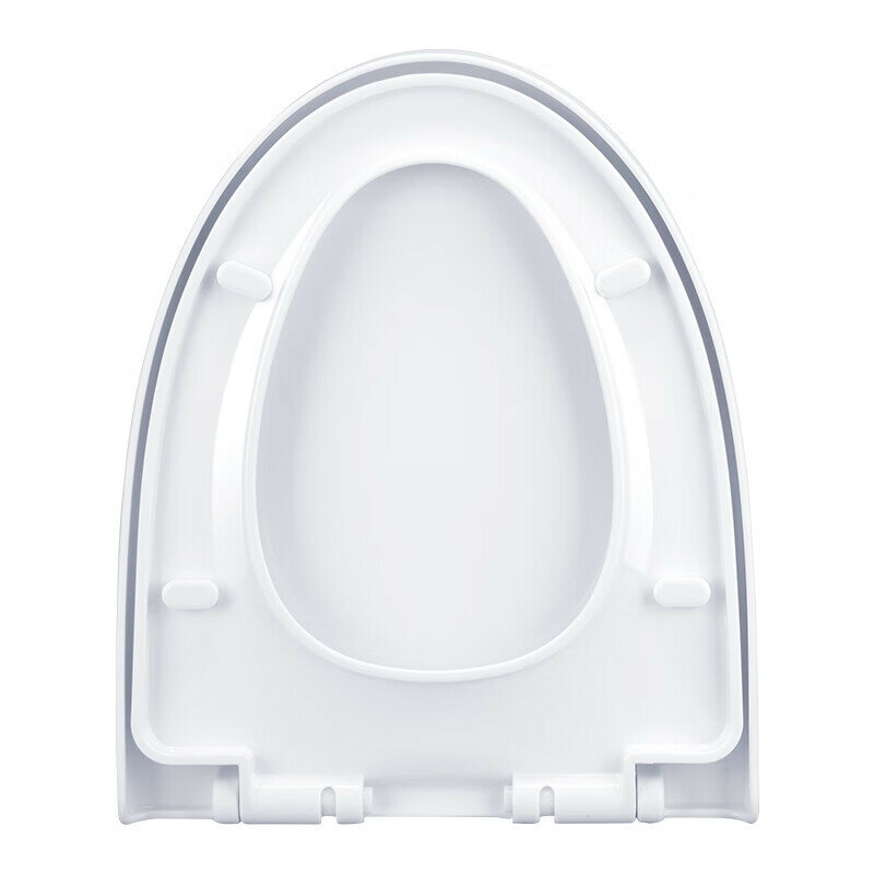 Haili 089v Toilet Seat, Universal Thickened Old-Style Top-Mounted Slow-Close, Household Water-Flushing Toilet, Toilet Seat Cover, Toilet Seat Accessories