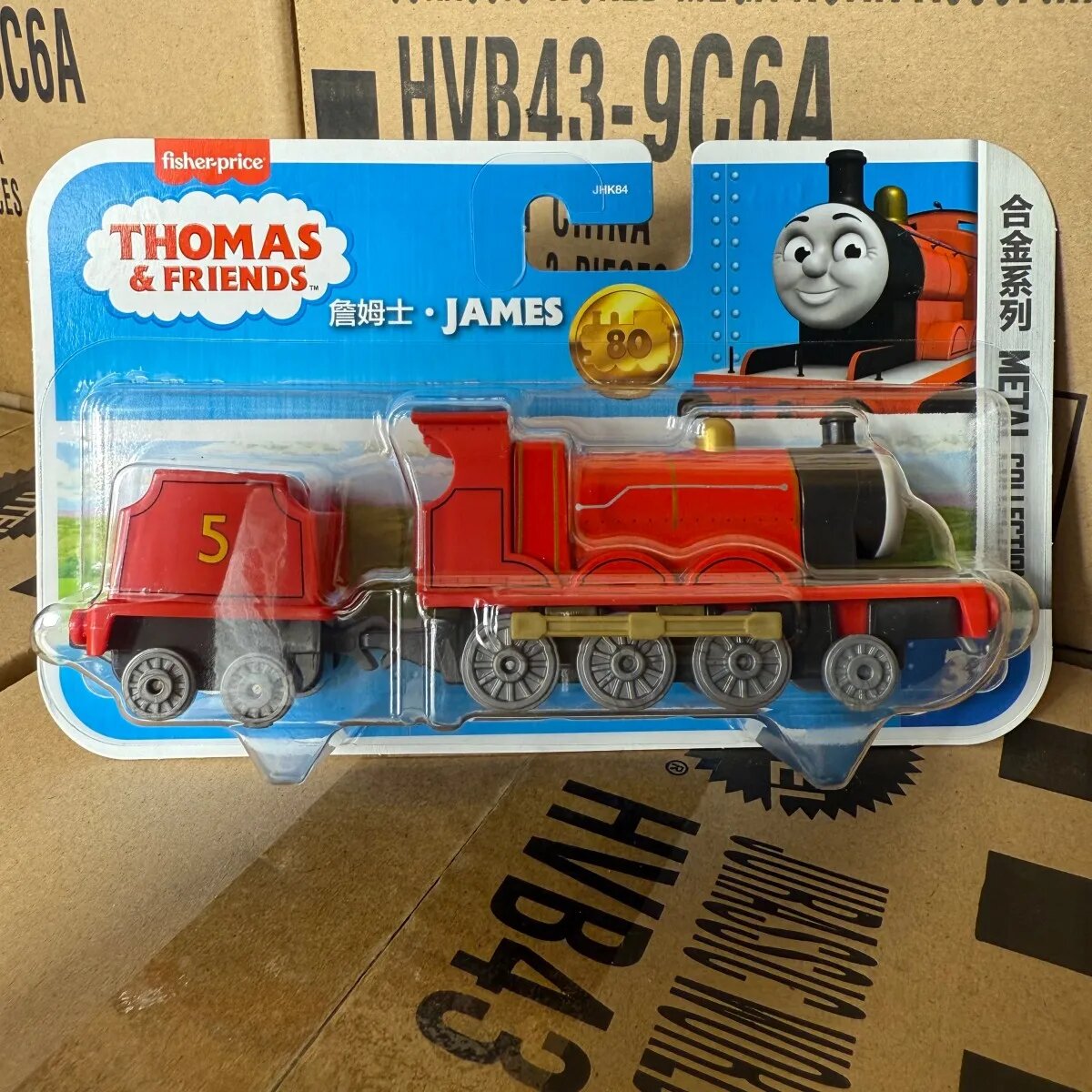 Thomas & Friends поезд James, коллекционная модель, JHK84-JAMES